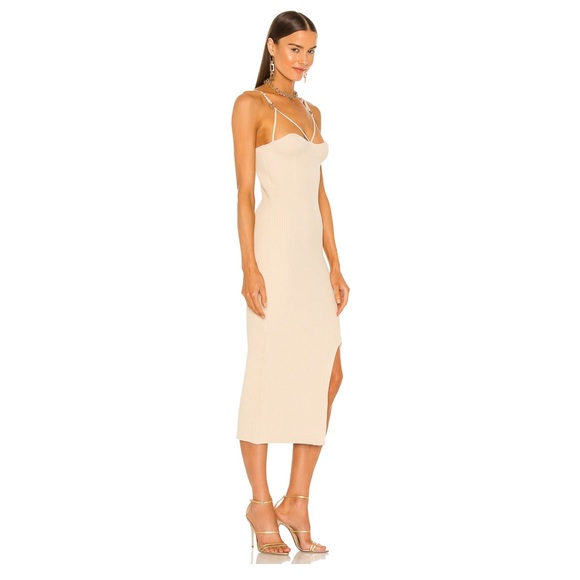 NICHOLAS | Dresses | Nicholas Jules Rib Knit Cage Dress With Rings In ...